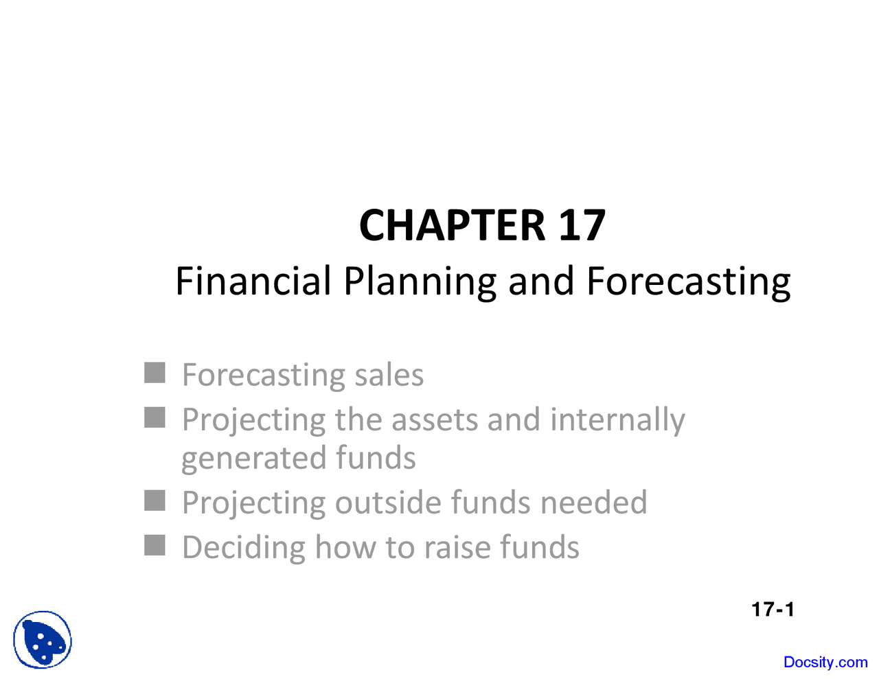Financial Planning Asset Managment Lecture Slides Docsity