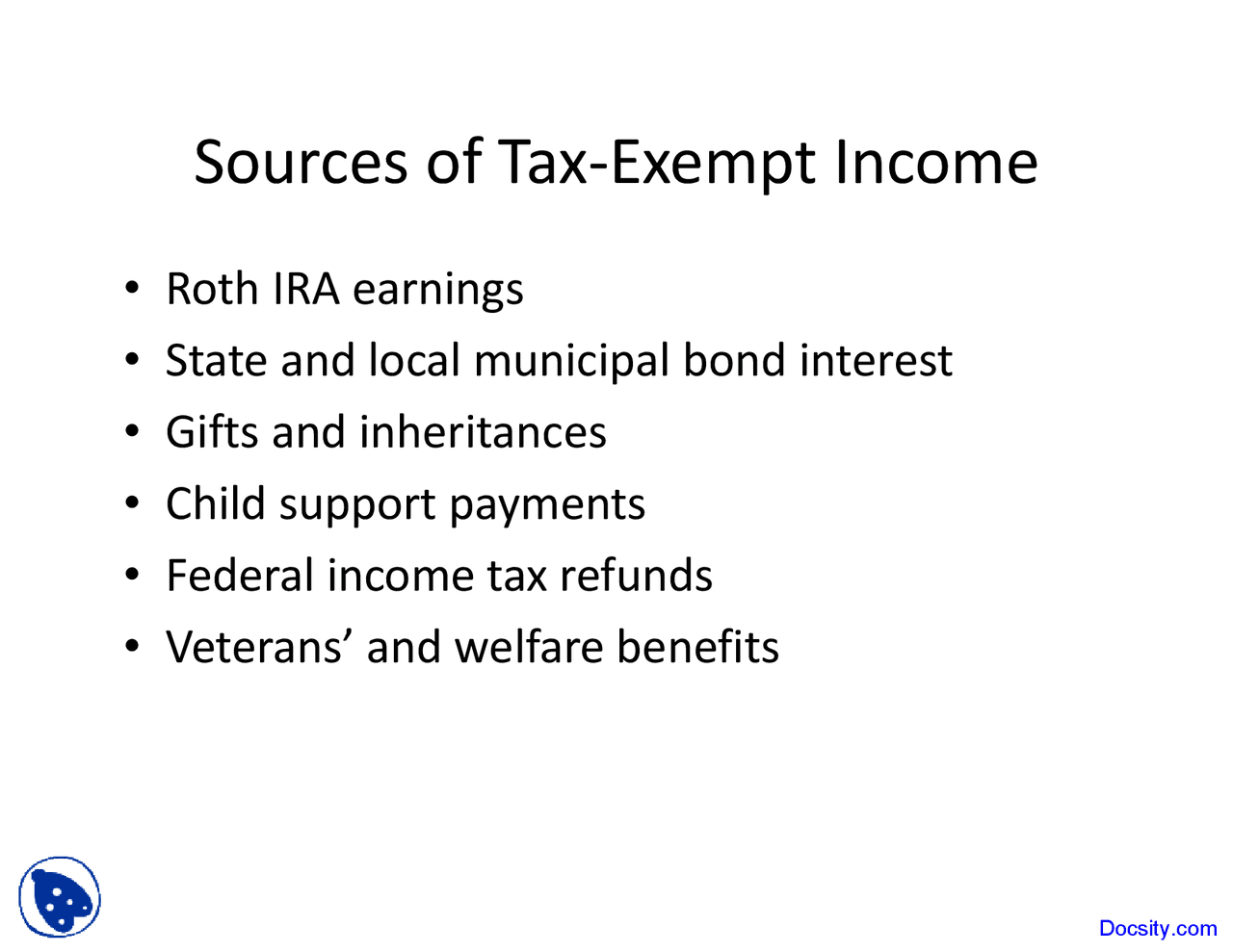 Sources Asset Managment Lecture Slides Docsity
