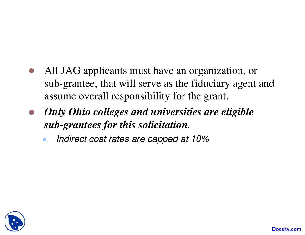 Applicants Asset Managment Lecture Slides Docsity