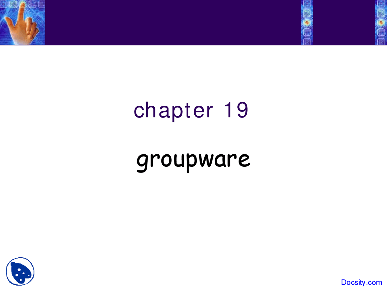 Groupware Human Resource Lecture Slides Docsity