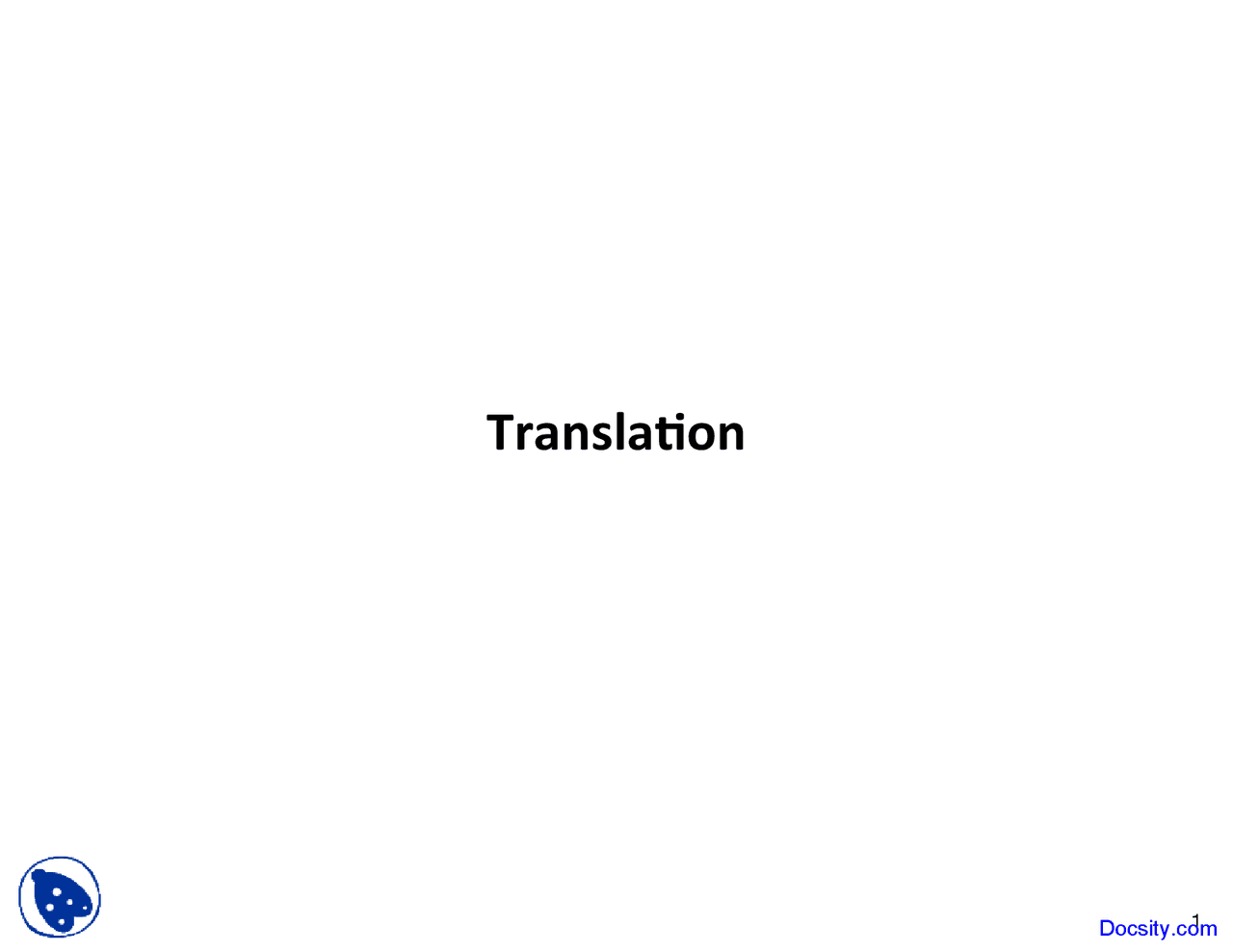 Translation Human Resource Lecture Slides Docsity