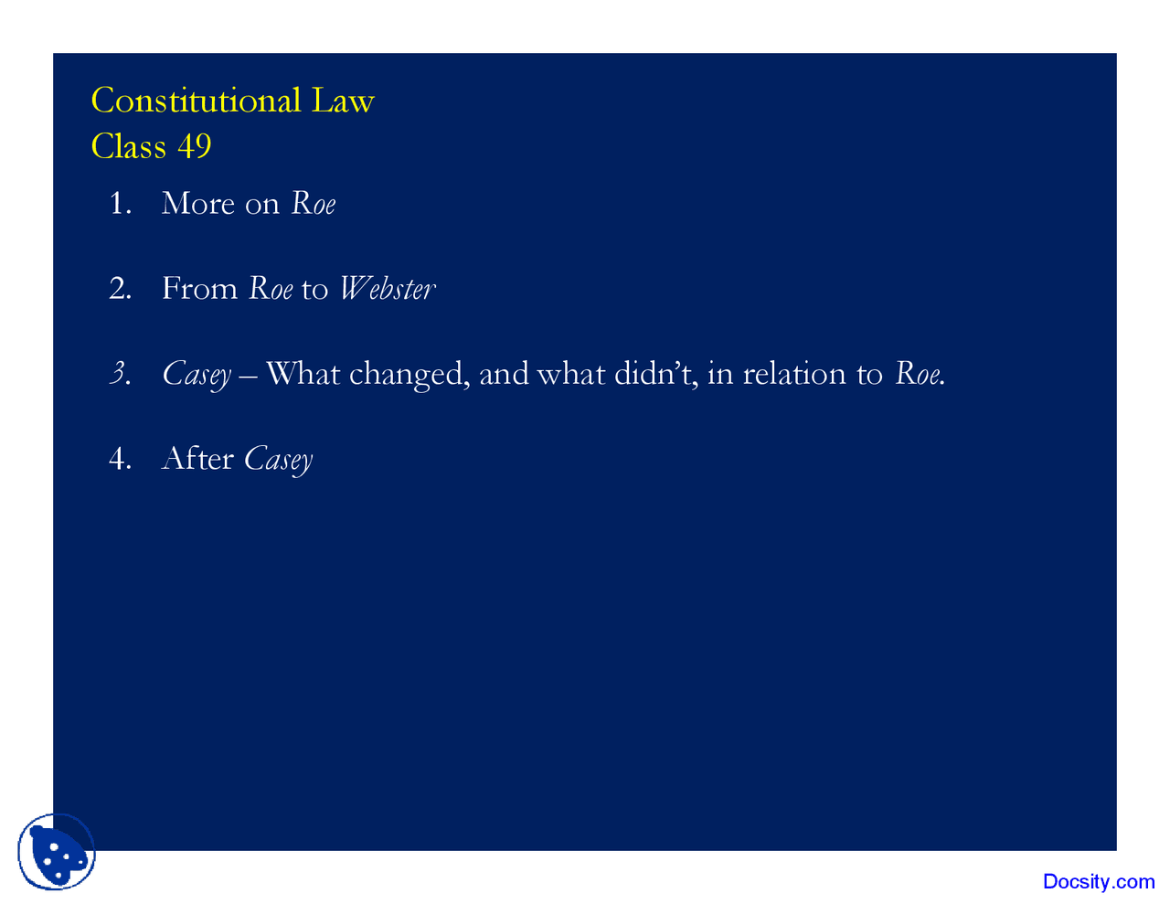 Breaking Down Asset Managment Lecture Slides Docsity