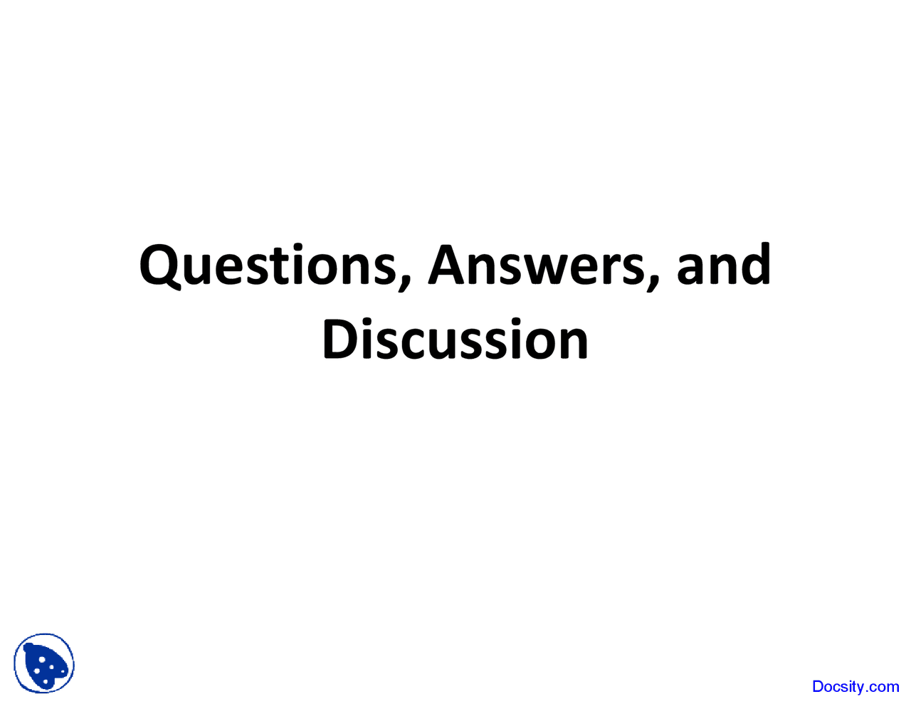 Discussion Asset Managment Lecture Slides Docsity