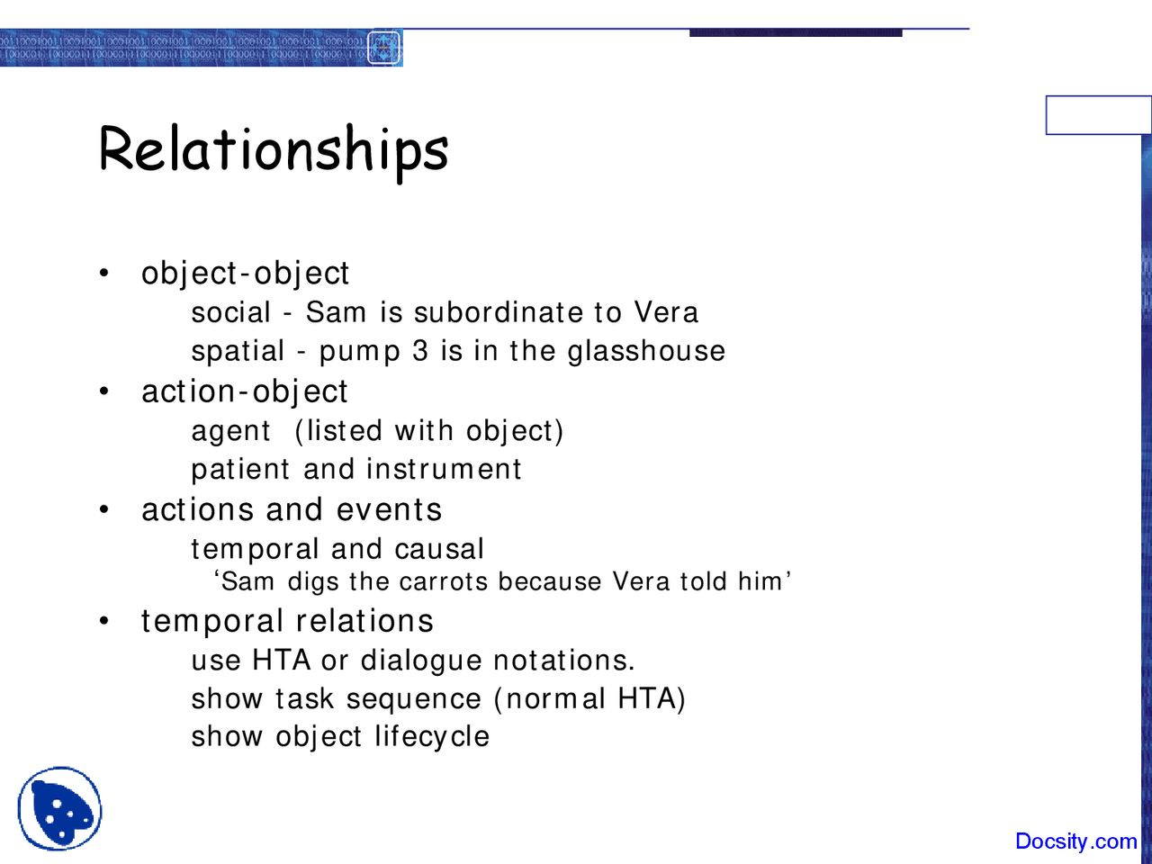 Relationships Human Resource Lecture Slides Docsity
