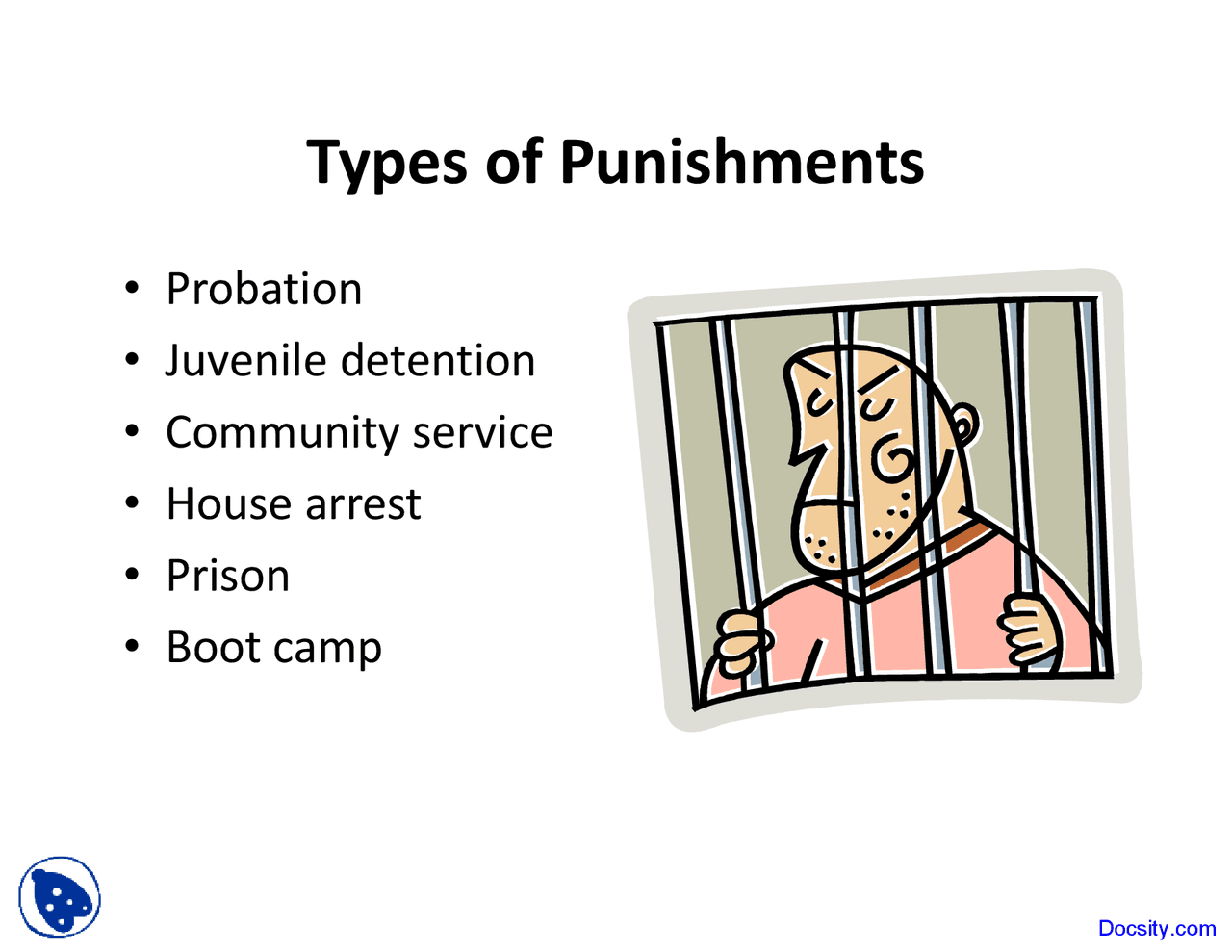 Types Of Punishments Asset Managment Lecture Slides Docsity