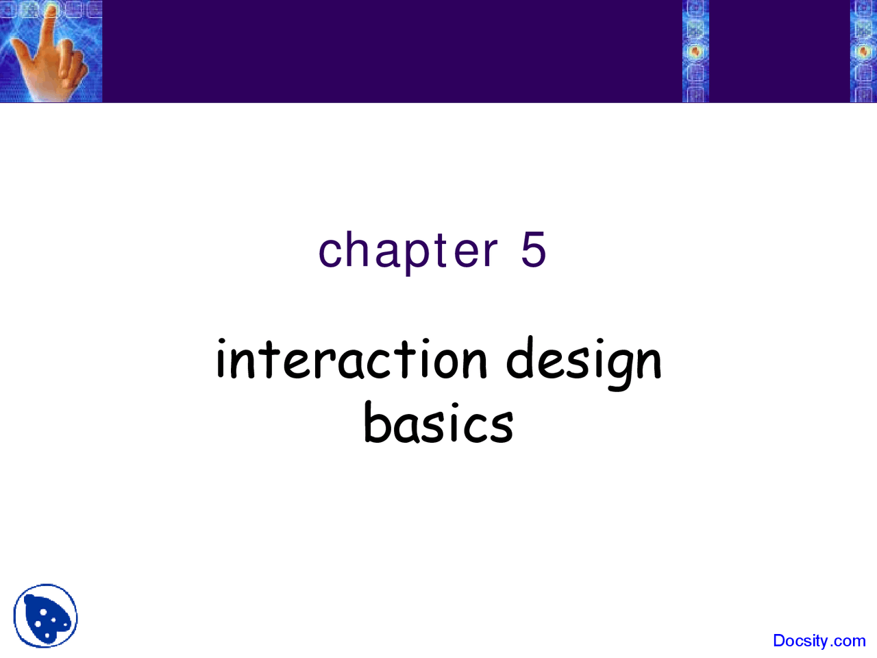 Interaction Design Human Resource Lecture Slides Docsity