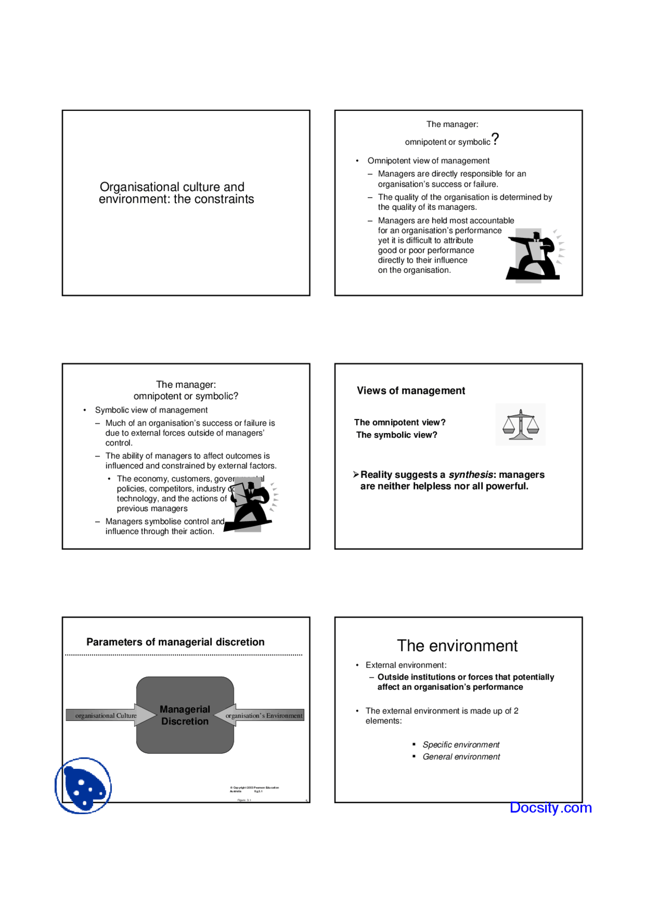 Organisational Culture - Human Resource - Lecture Slides - Docsity