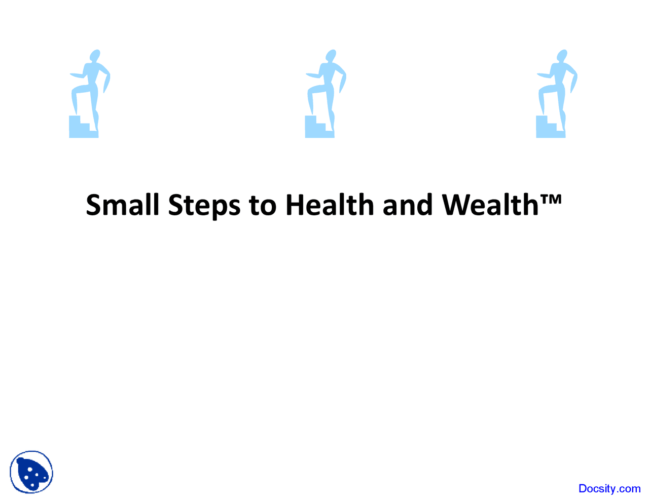 Small Steps Asset Managment Lecture Slides Docsity