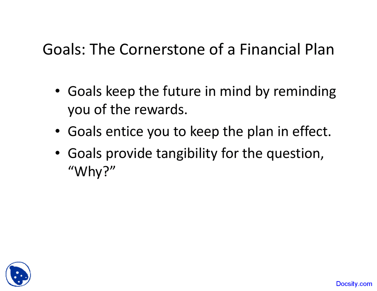 Cornerstone - Asset Managment - Lecture Slides - Docsity