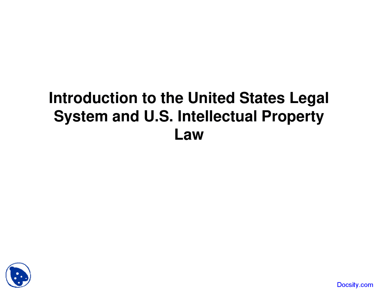 United States Asset Managment Lecture Slides Docsity