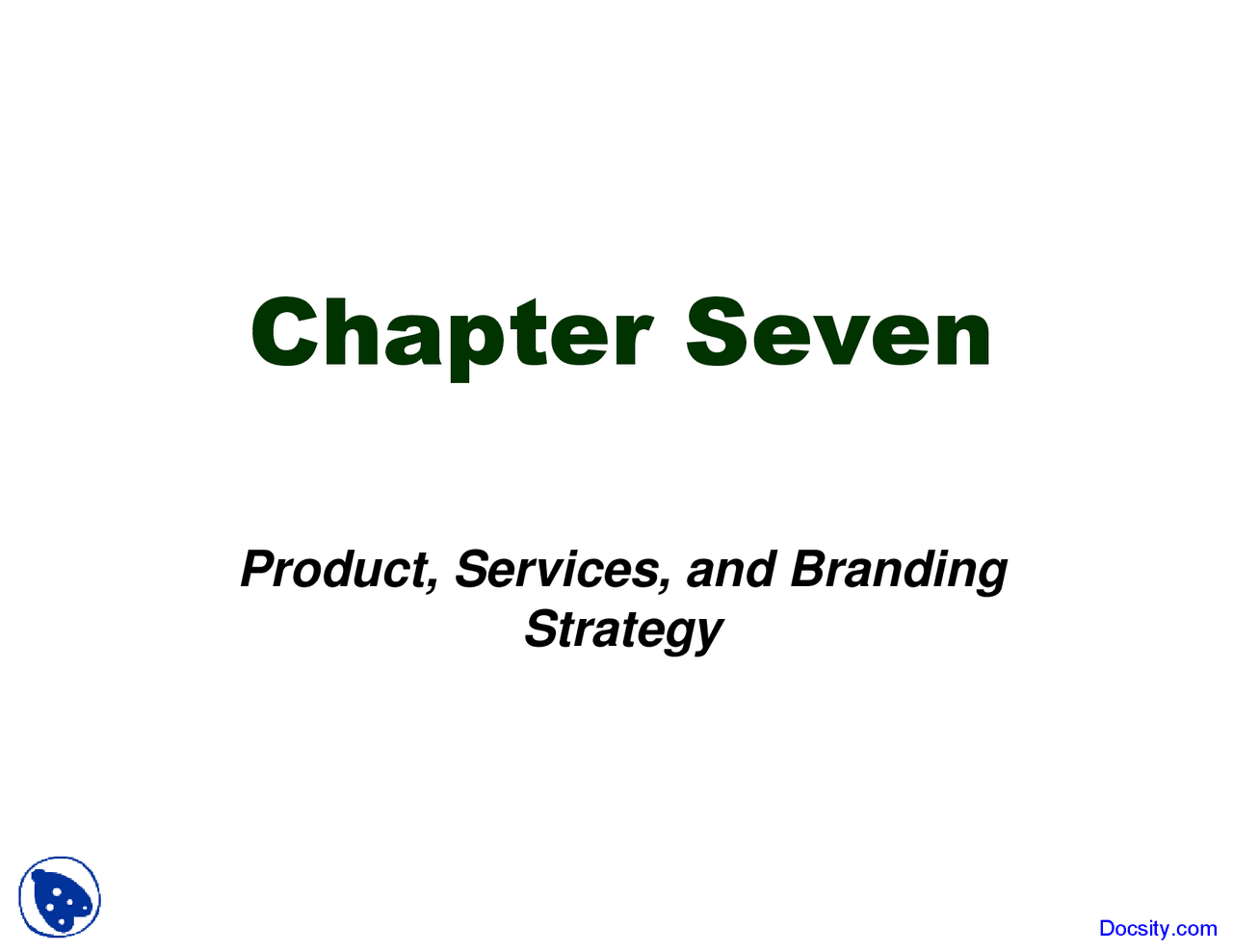 Branding Marketing Lecture Slides Docsity