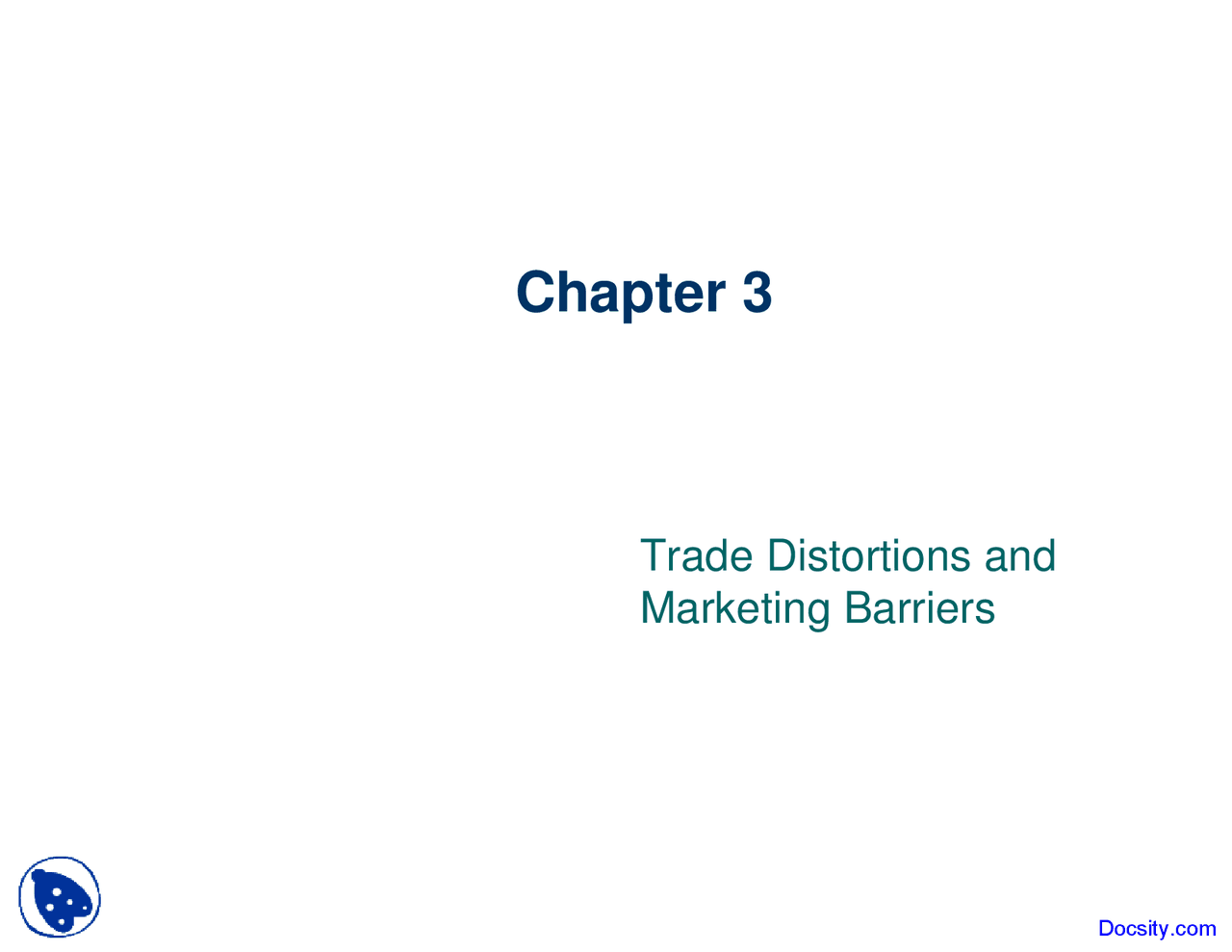 Trade Distortions - Marketing - Lecture Slides | Slides Marketing ...