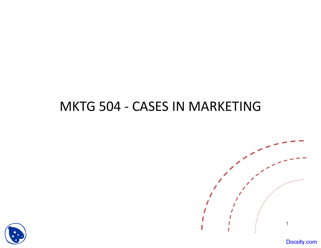 Problems Marketing Lecture Slides Docsity