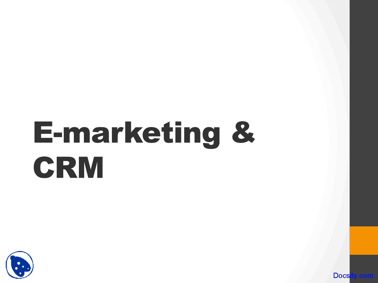 Management Issues Marketing Lecture Slides Docsity
