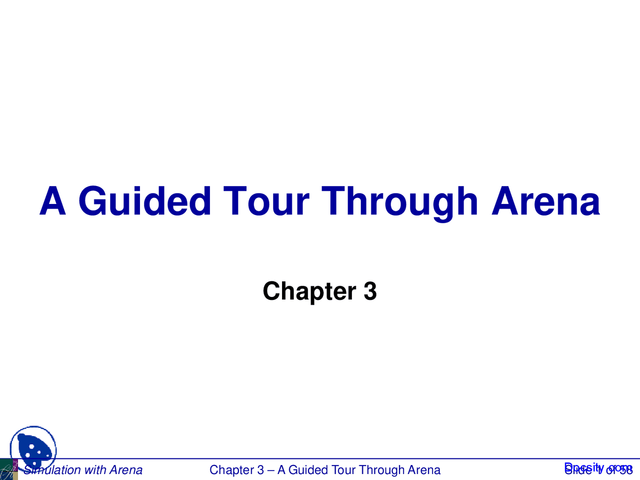 A Guided Tour Through Arena Banking Lecture Slides Docsity