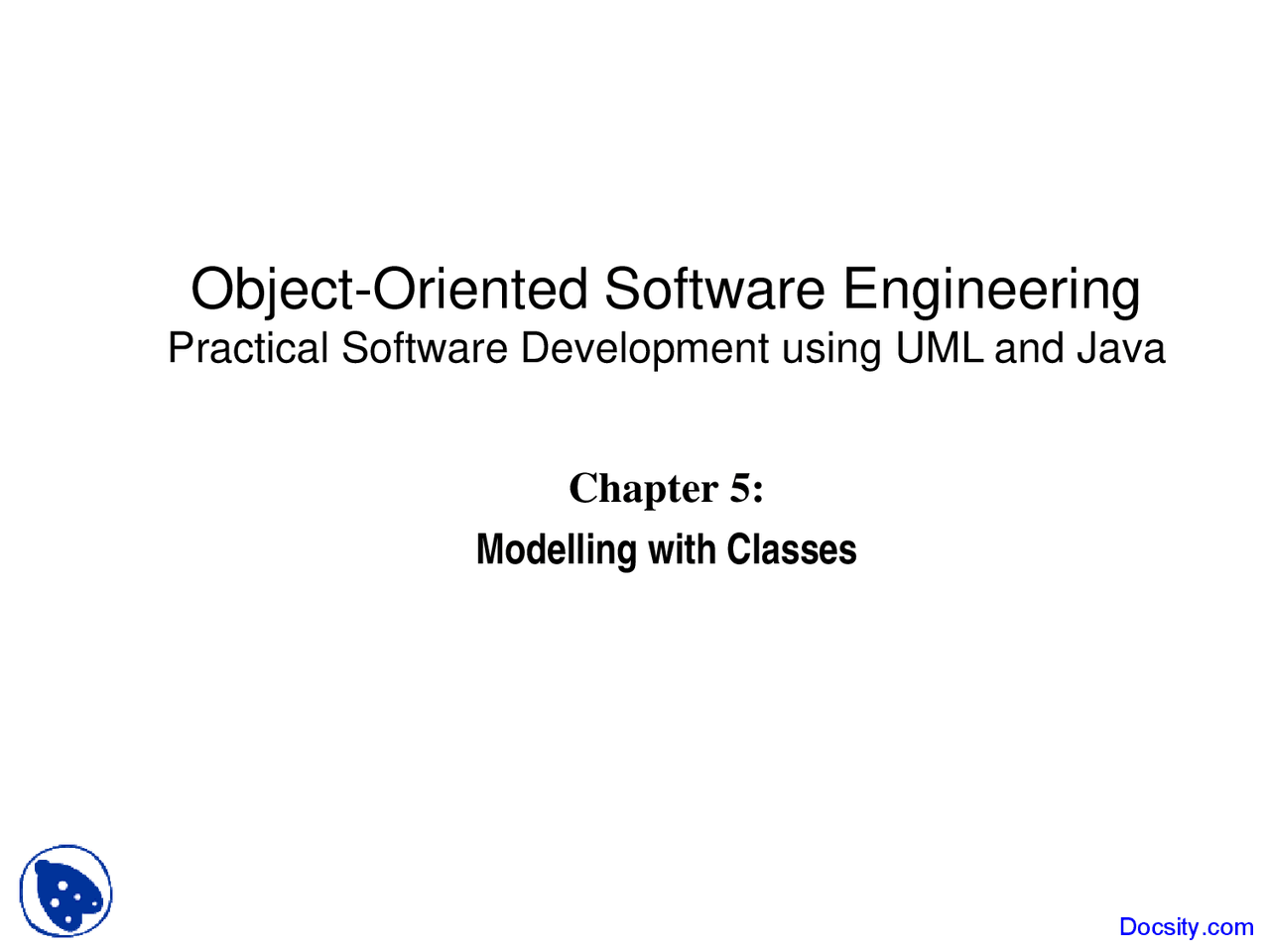 Modelling With Classes Banking Lecture Slides Docsity