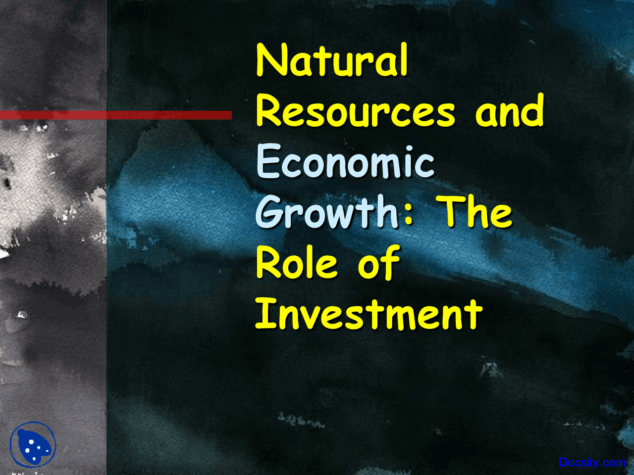 The Role Of Investment Buisness Management Lecture Slides Docsity