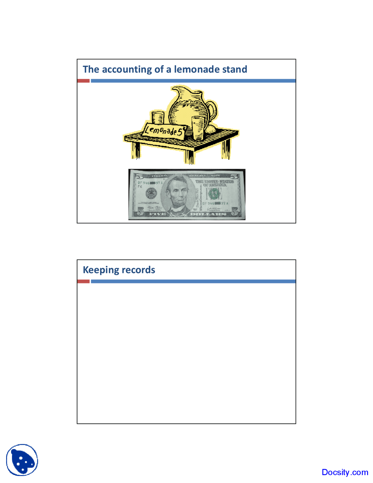 Balanced Scorecard E Commerce Lecture Slides Docsity