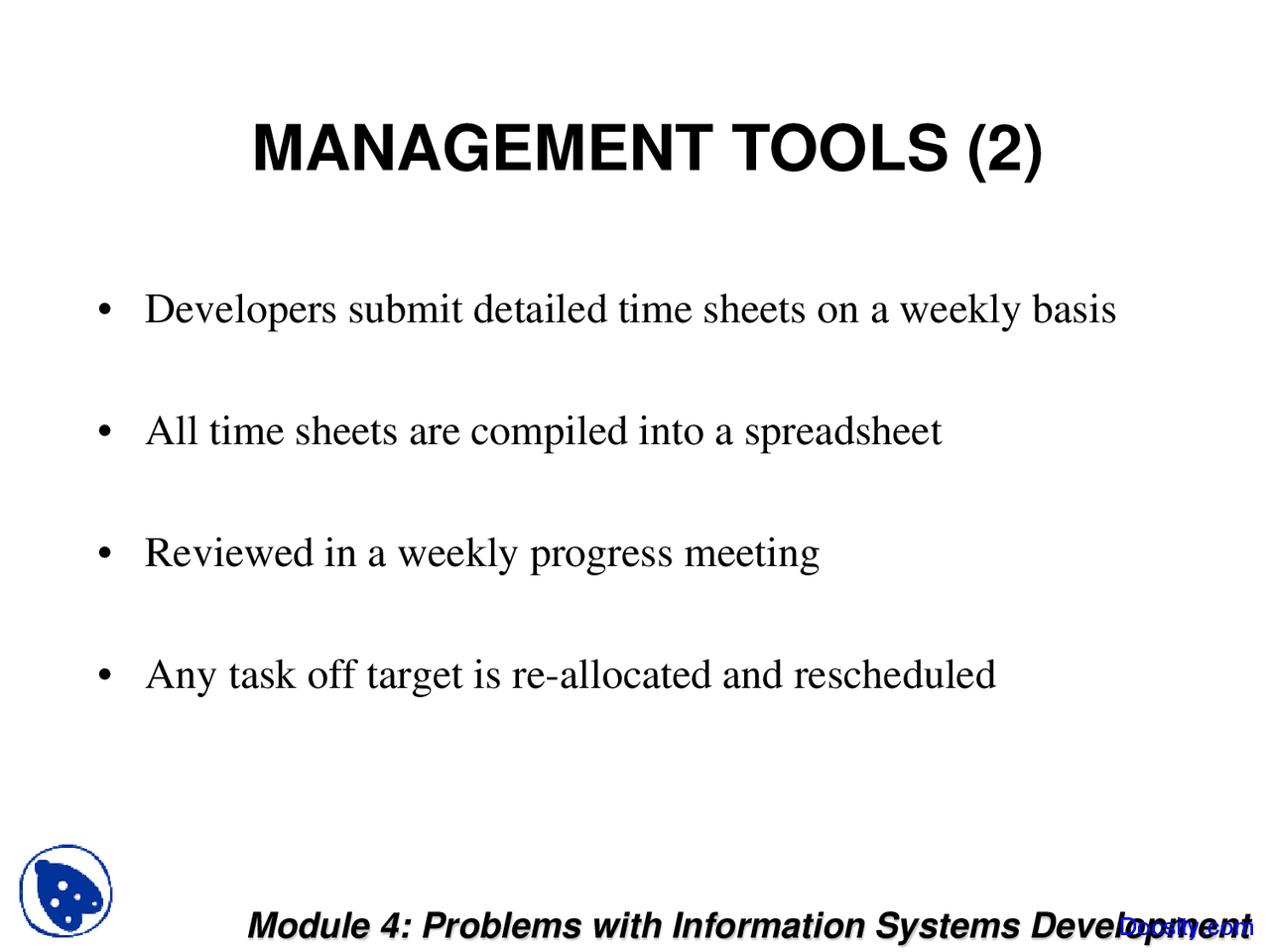 Managment Tools Buisness Management Lecture Slides Slides