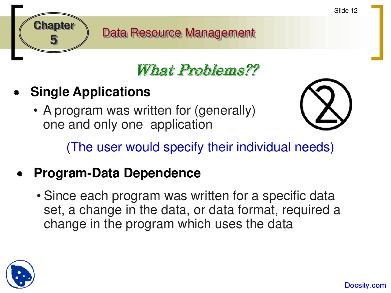 Single Applications Buisness Management Lecture Slides Docsity