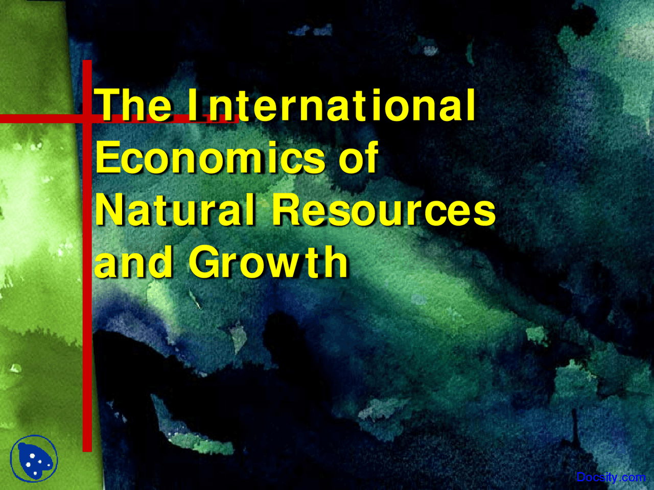 The International Economics - Banking - Lecture Slides - Docsity