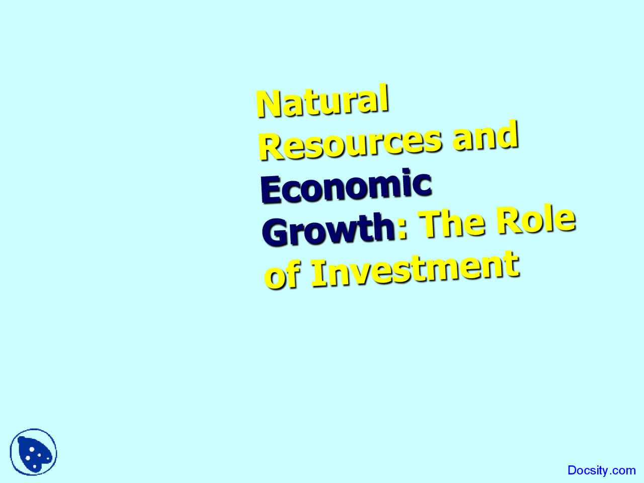 The Role Of Investment Banking Lecture Slides Docsity