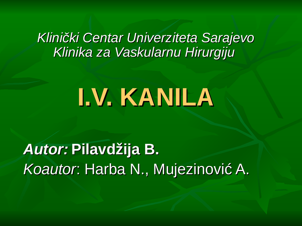 Intravenska kanila: što treba znati za početak davanja intravenske ...