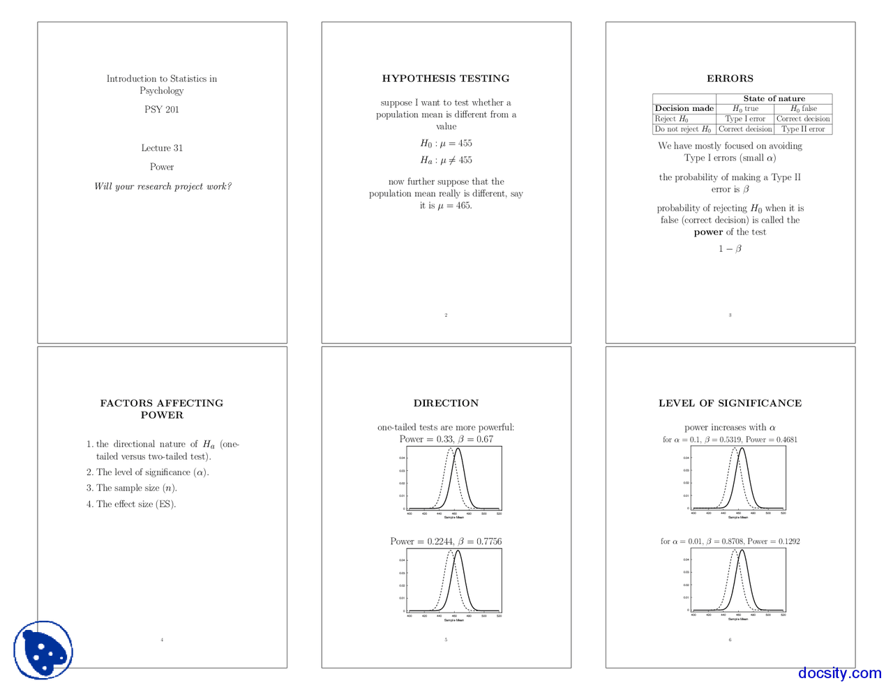 Factors Affecting Powers Introduction To Statistics In Psychology factors-affecting-powers-introduction-to-statistics-in-psychology