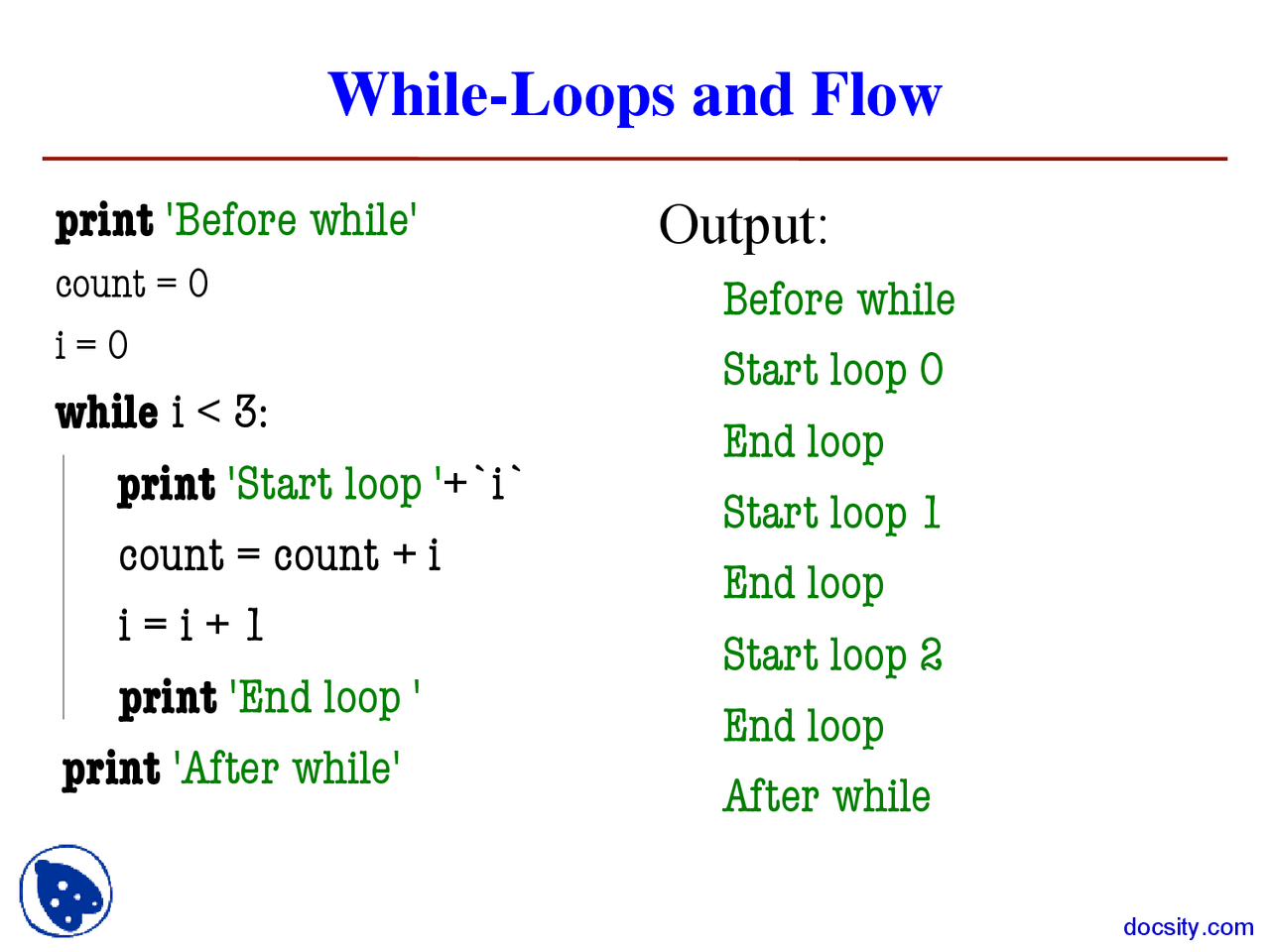 Loop Invariants Introduction To Computing Using Python Lecture