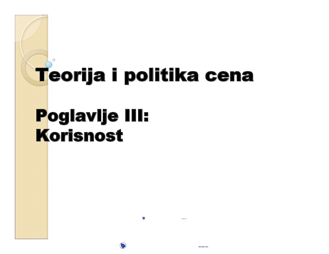 Korisnost1-Slajdovi-Teorija i politika cena-Ekonomija | Slajdovi ...