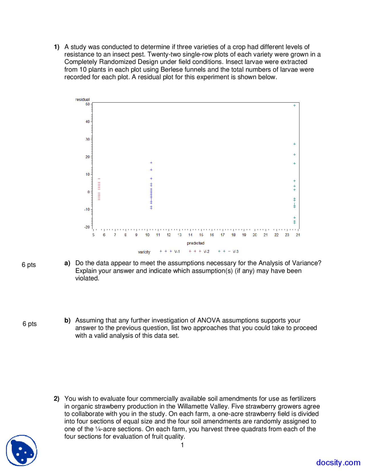 Completely Randomized Design - Experimental Design in Agriculture ...