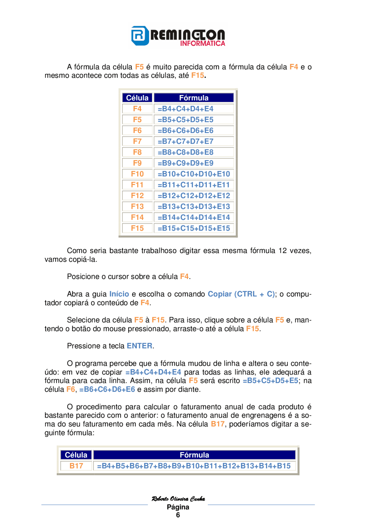 Microsoft Excel 2007 Apostilas Informática Part2 Docsity