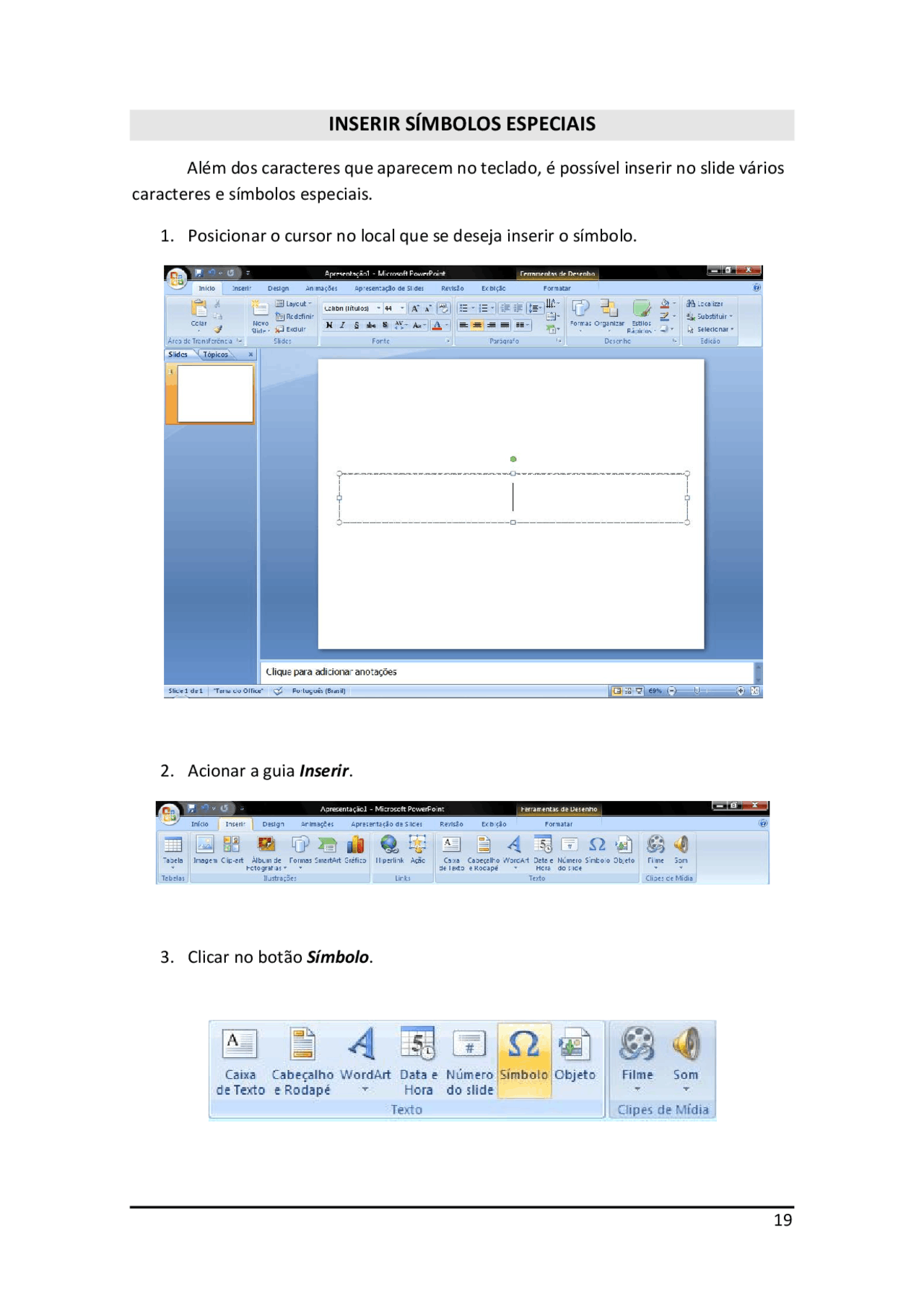 Power Point 2007 Apostilas Informática Part2 Docsity