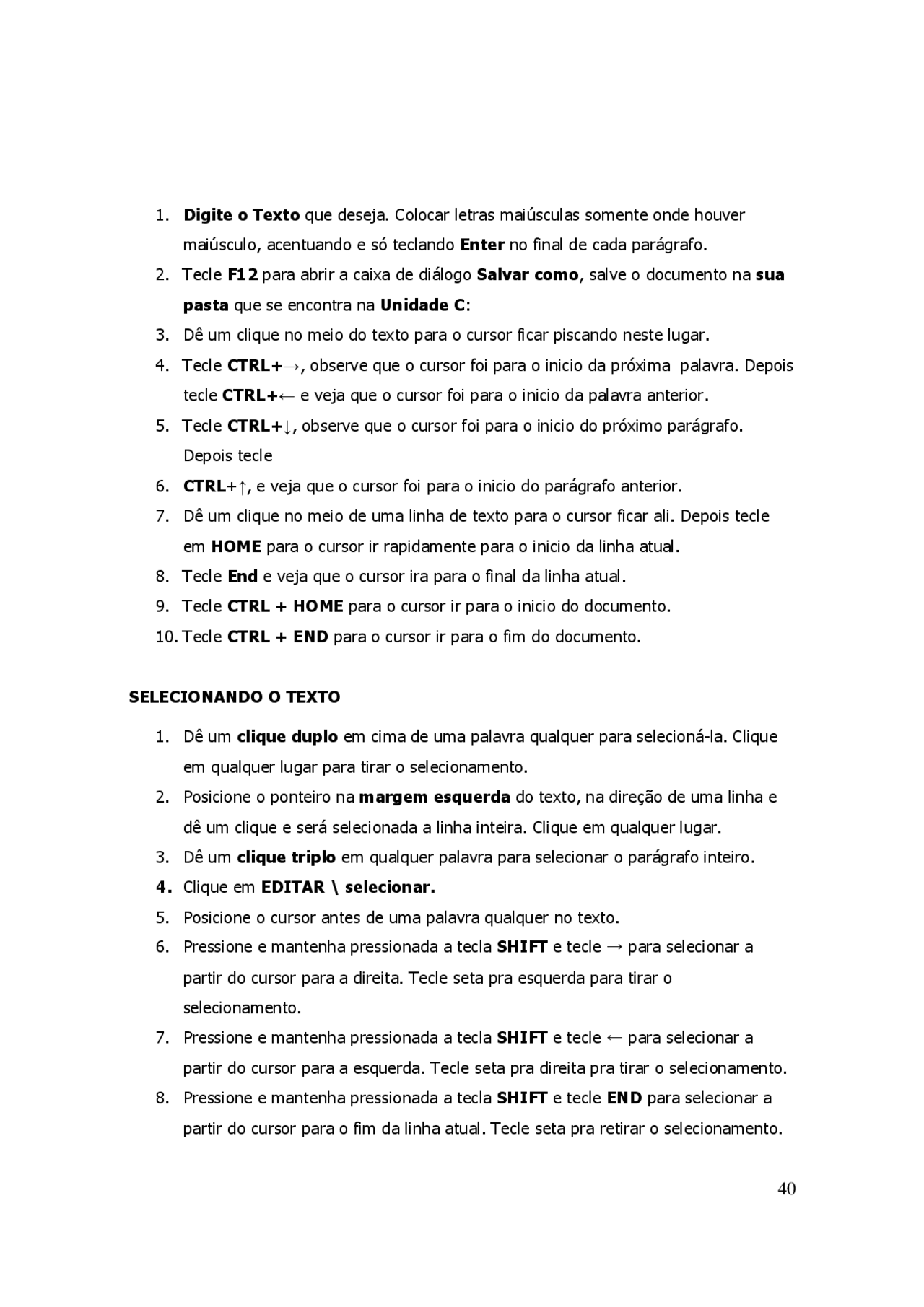 Informática básica - Apostilas - Informática Part2 | Notas de estudo ...