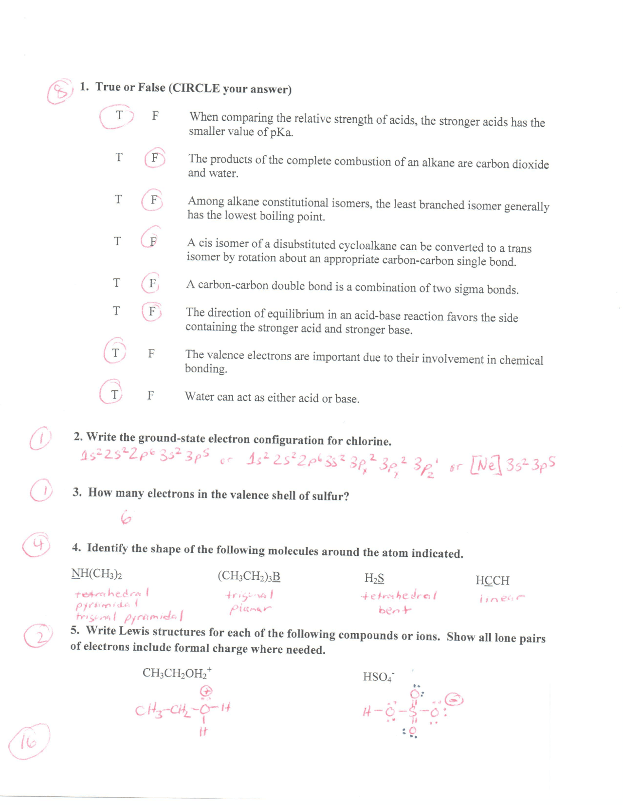 Material and Energy Balances - Exam 1 Review | CHEM 3015 - Docsity