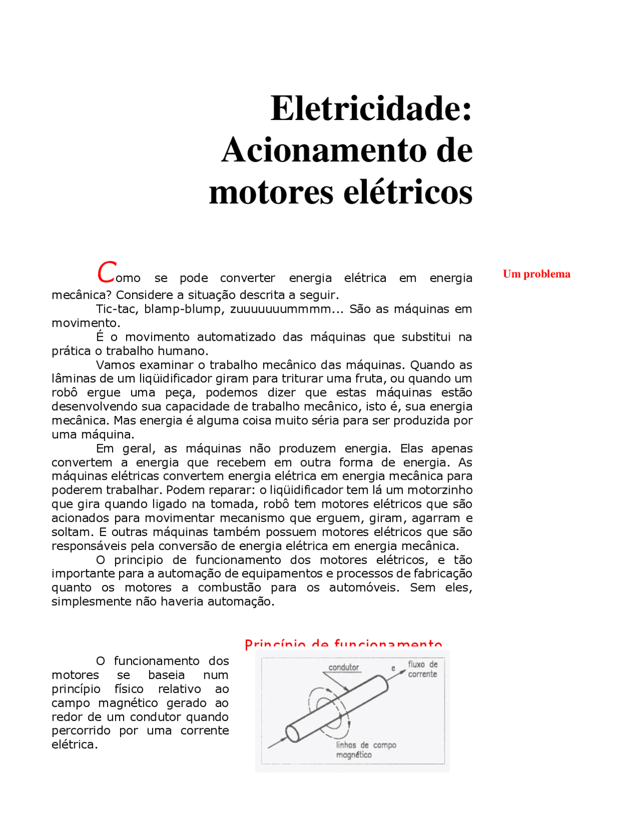 Motores Elétricos Apostilas Física Docsity