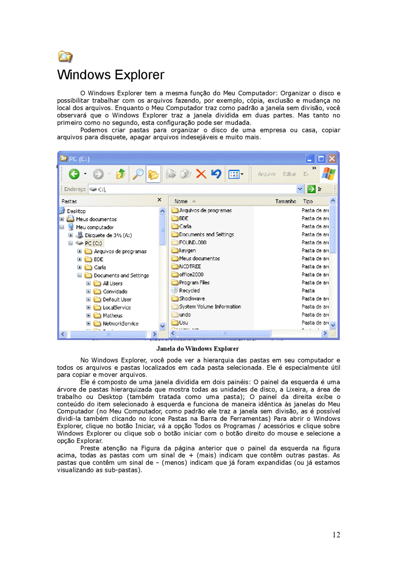 Windows xp - Apostilas - Informática Part2 - Docsity