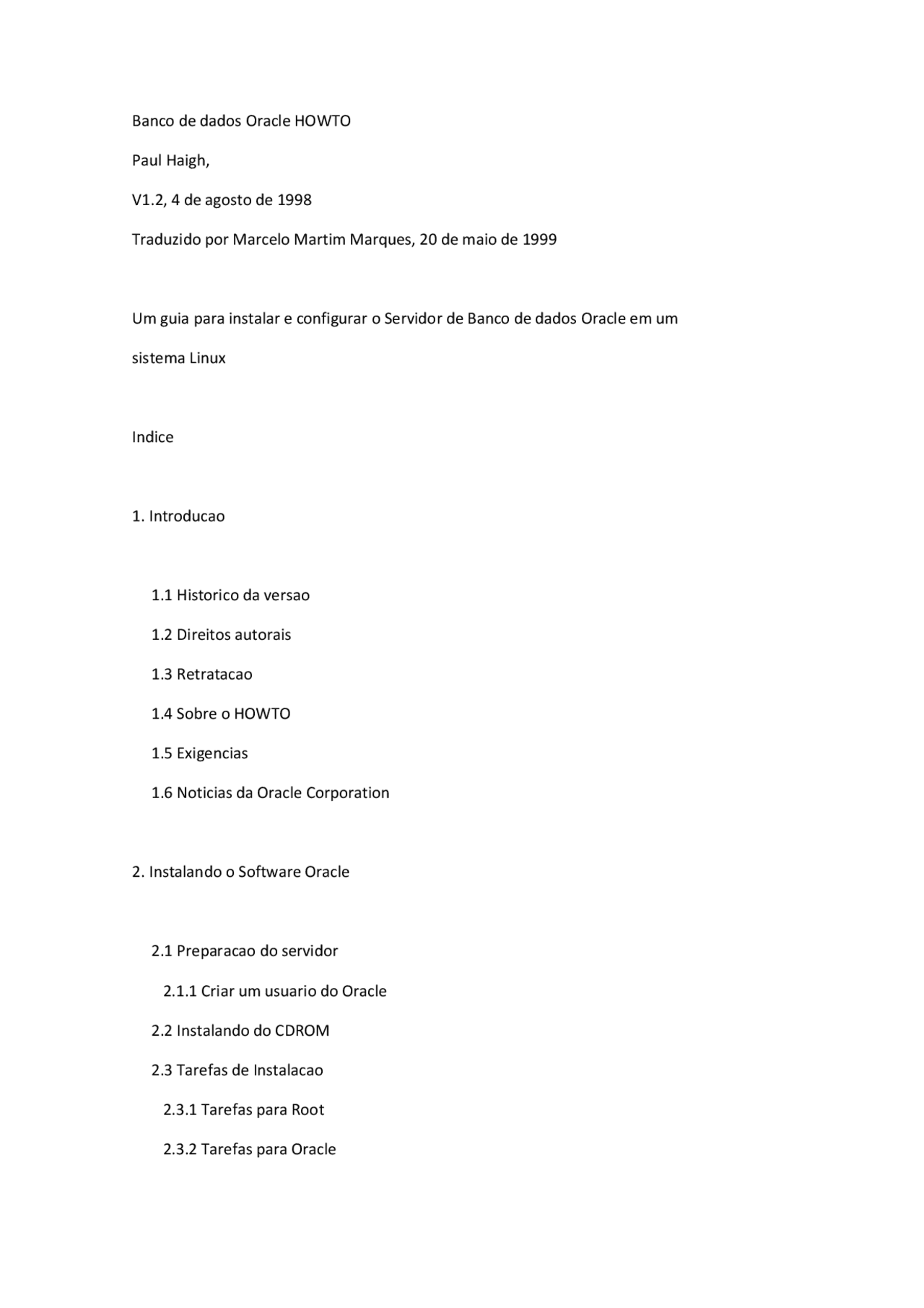 Oracle No Linux Apostilas Informática Part1 Docsity