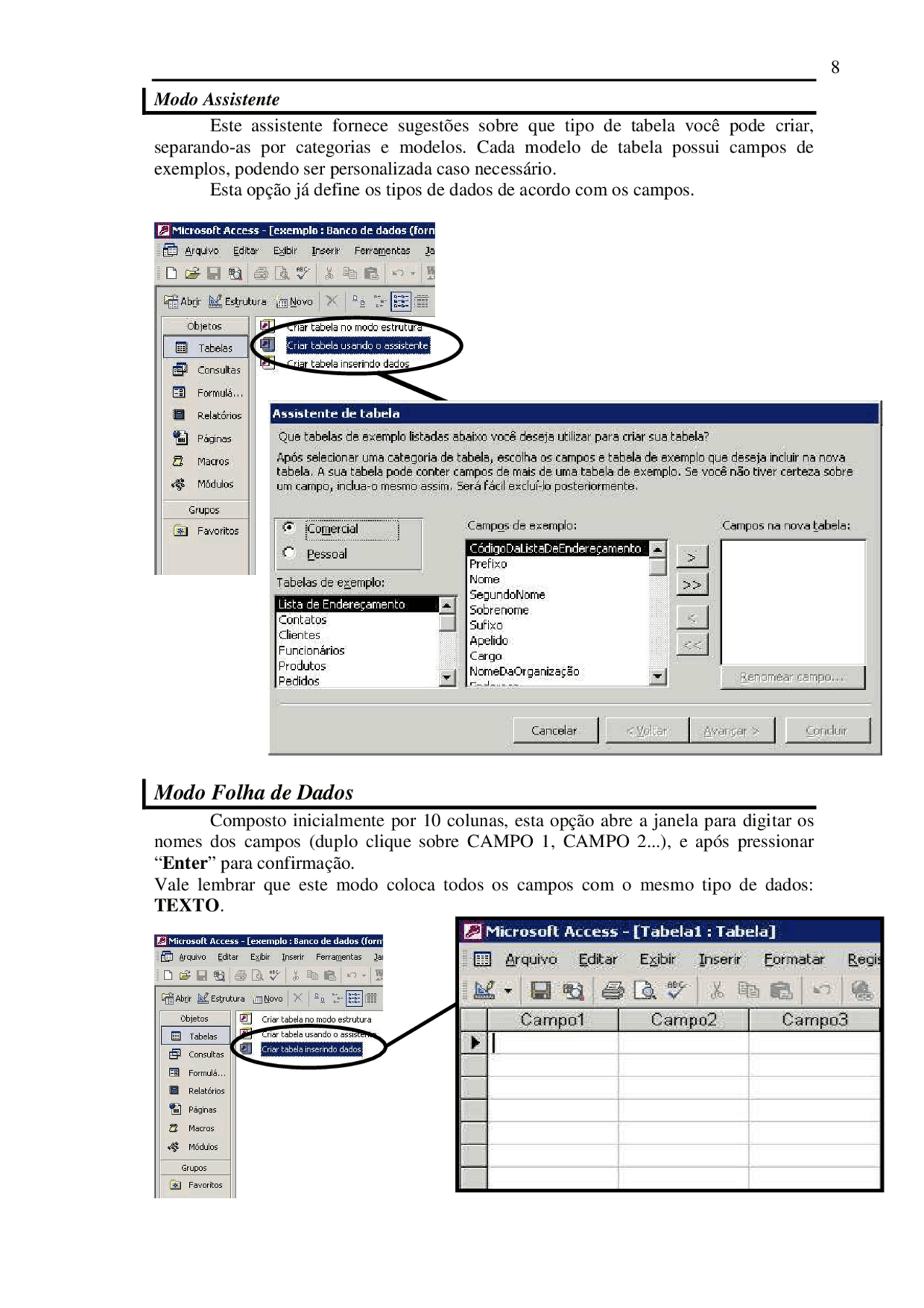 Access Apostilas Informática Part2 Docsity