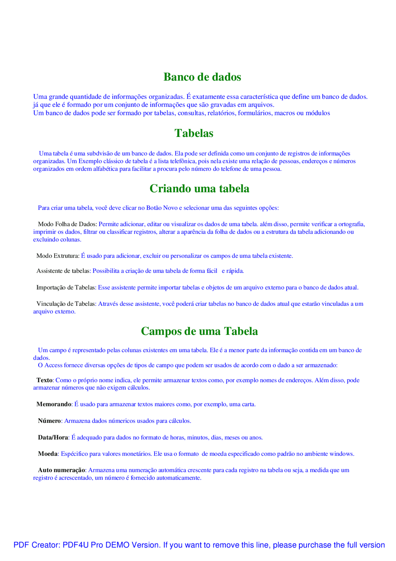 Como Funciona Access Apostilas Informática Part1 Docsity