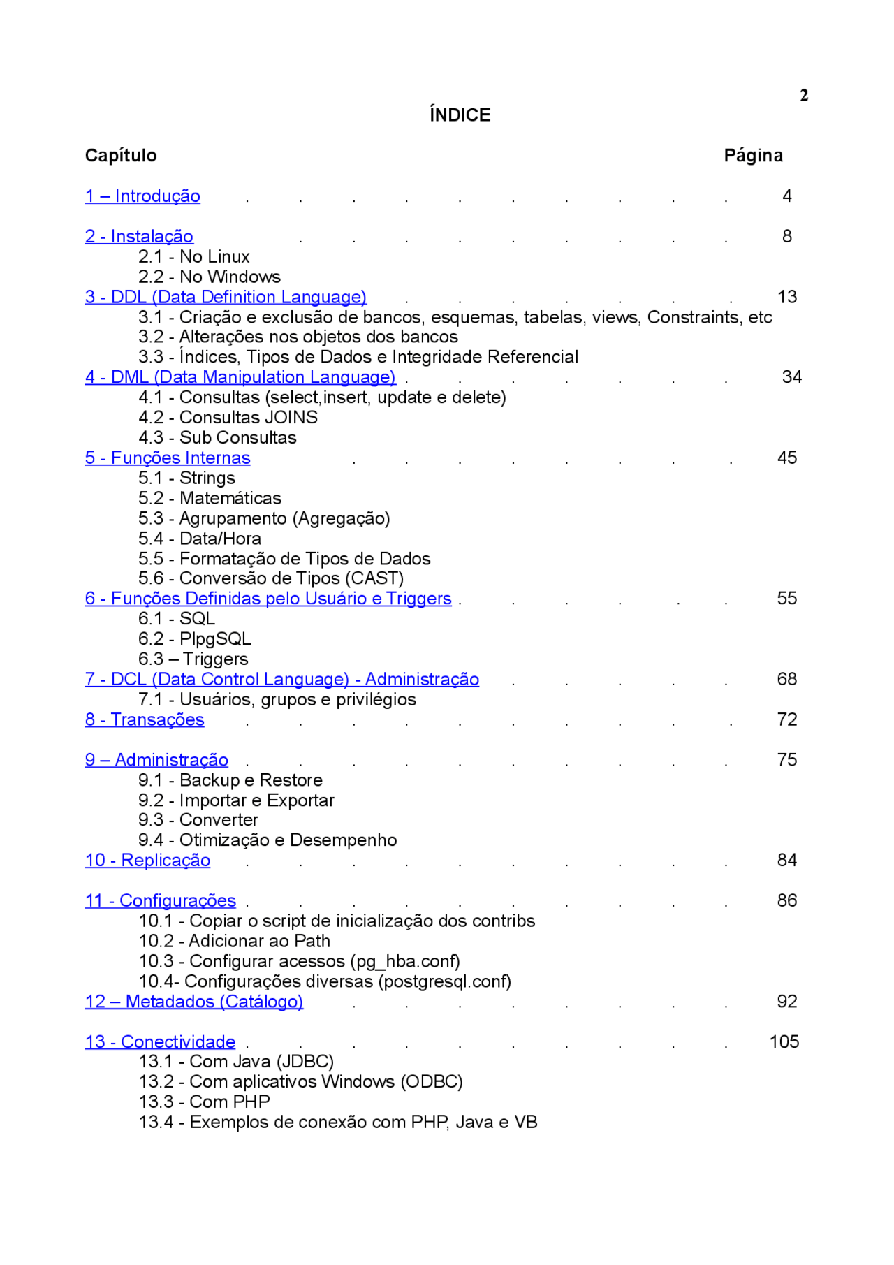 Postgresql Apostilas Informática Part1 Docsity