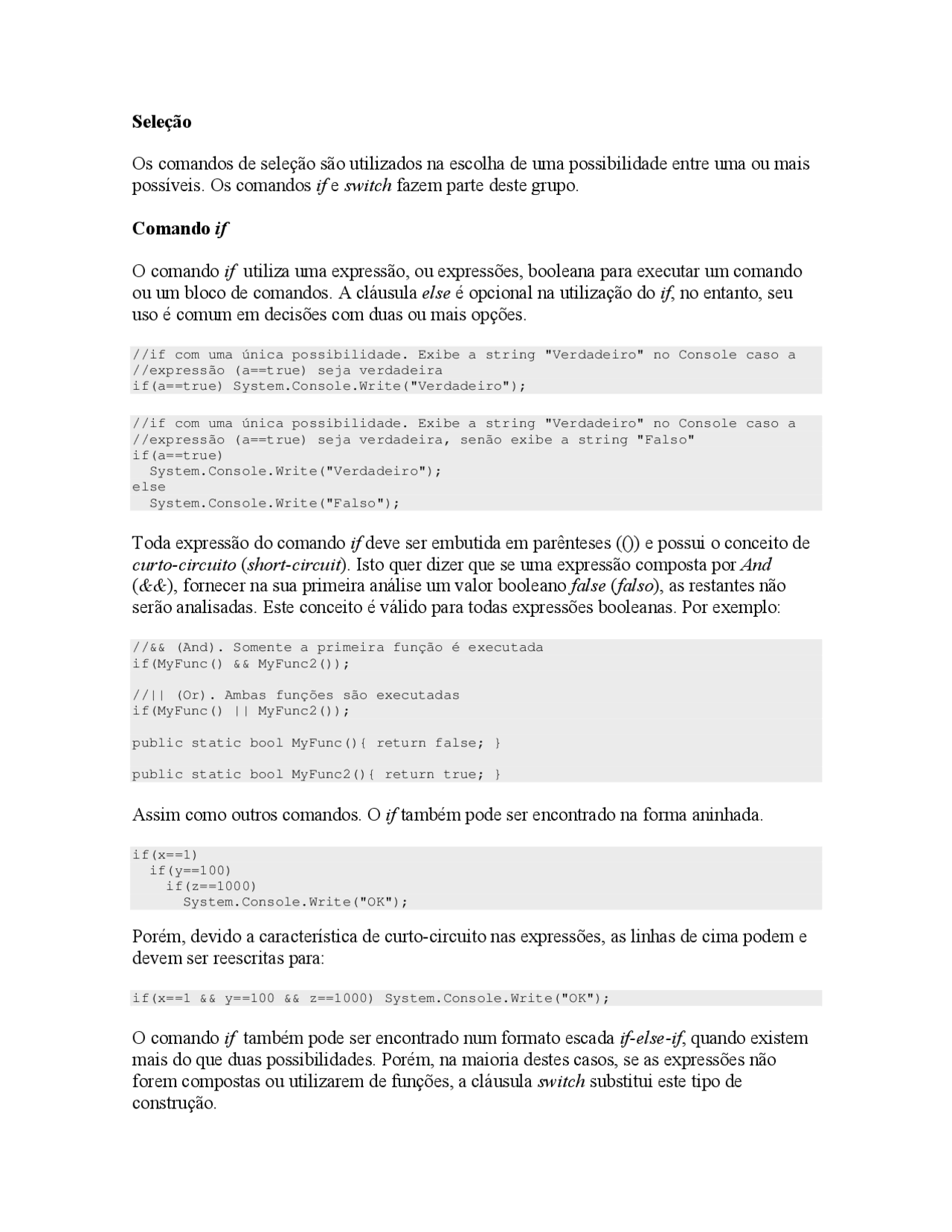 Conhecendo C Para Iniciantes Apostilas Informática Part2 Docsity
