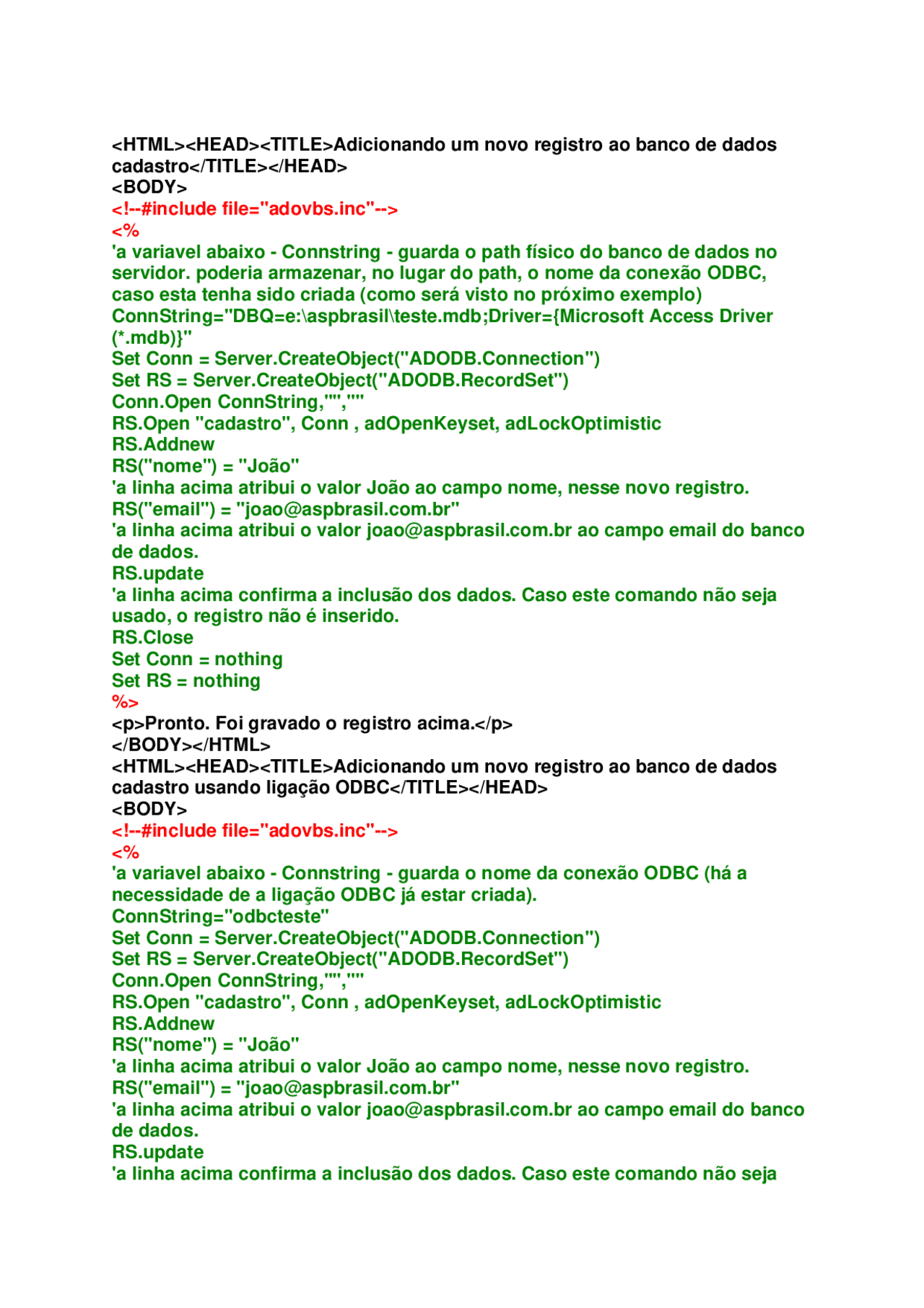 Tutorial Asp Apostilas Informática Part2 Docsity