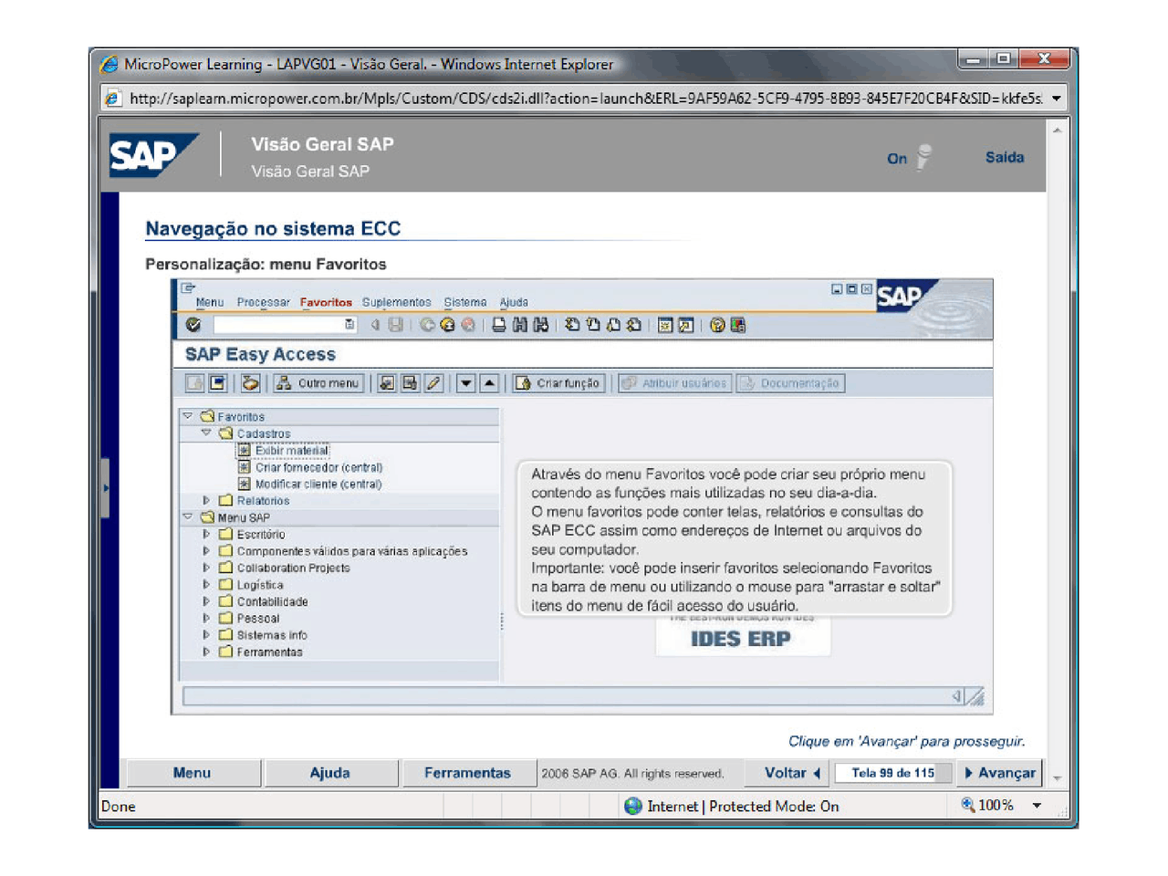 Visão Geral SAP II - Apostilas - Informática Part3 - Docsity
