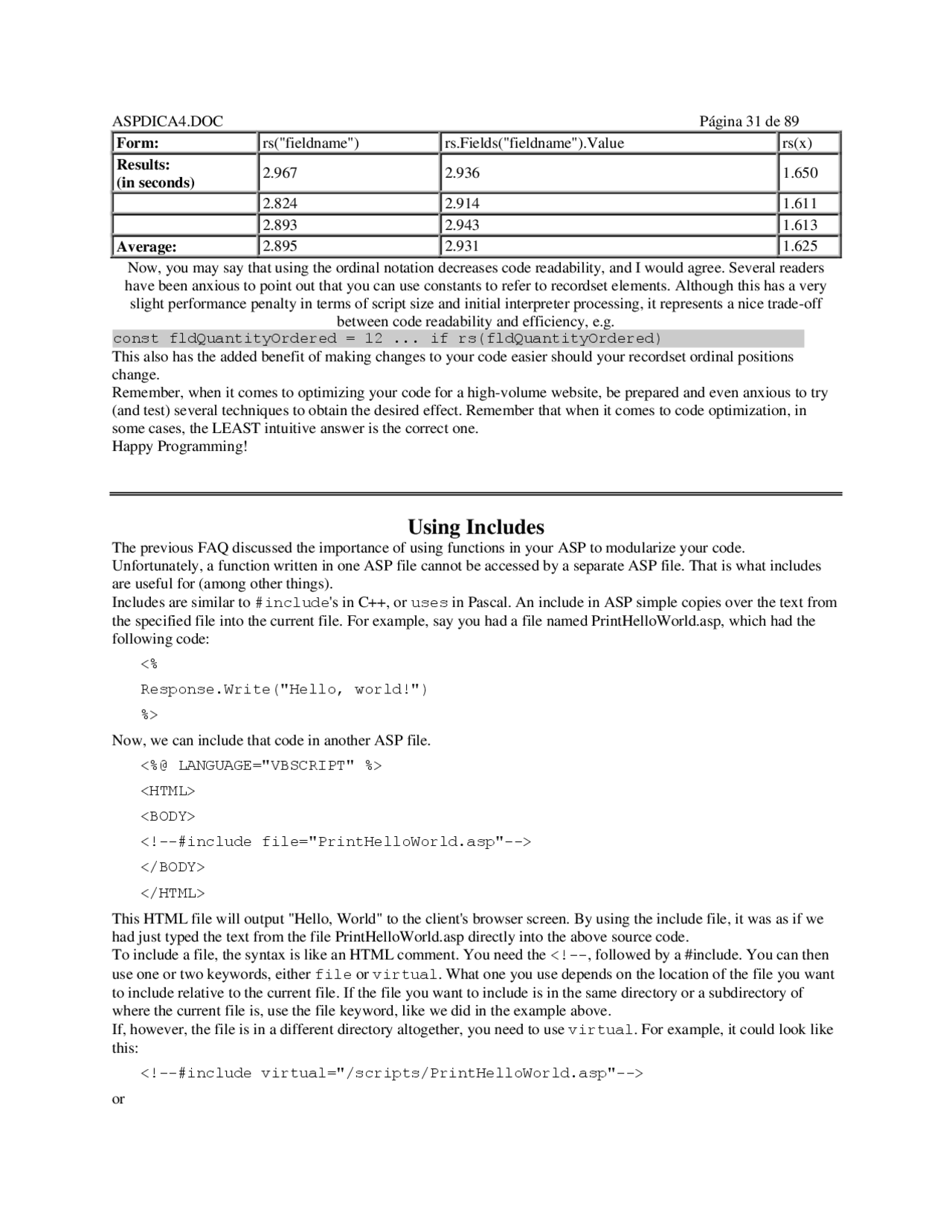 Dicas Active Server Pages Iii Apostilas Informática Part2 Docsity