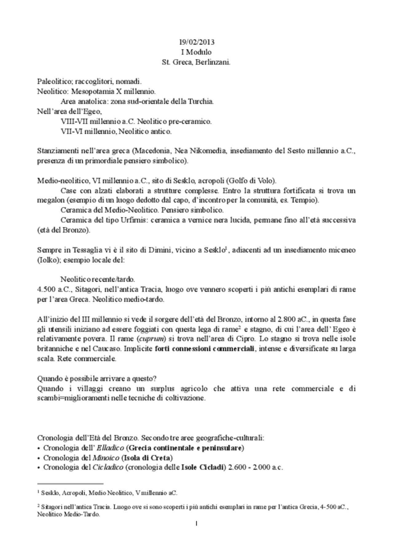 Storia Greca Docsity