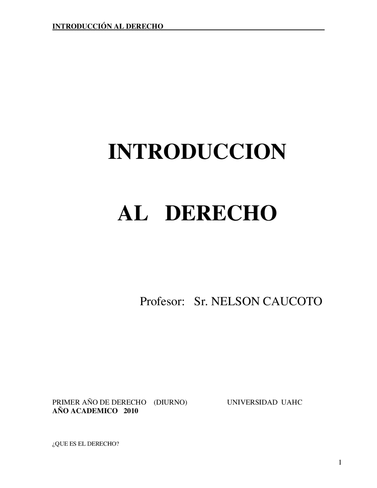 Derecho Apuntes Teoría Del Derecho Part1 Docsity