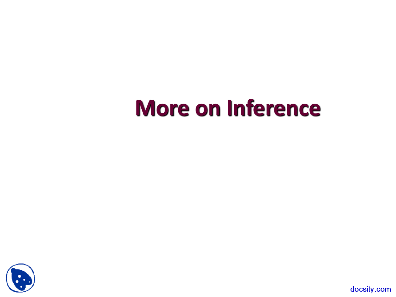Inference Gathering Analyzing And Using Educational Data Lecture Slides Docsity