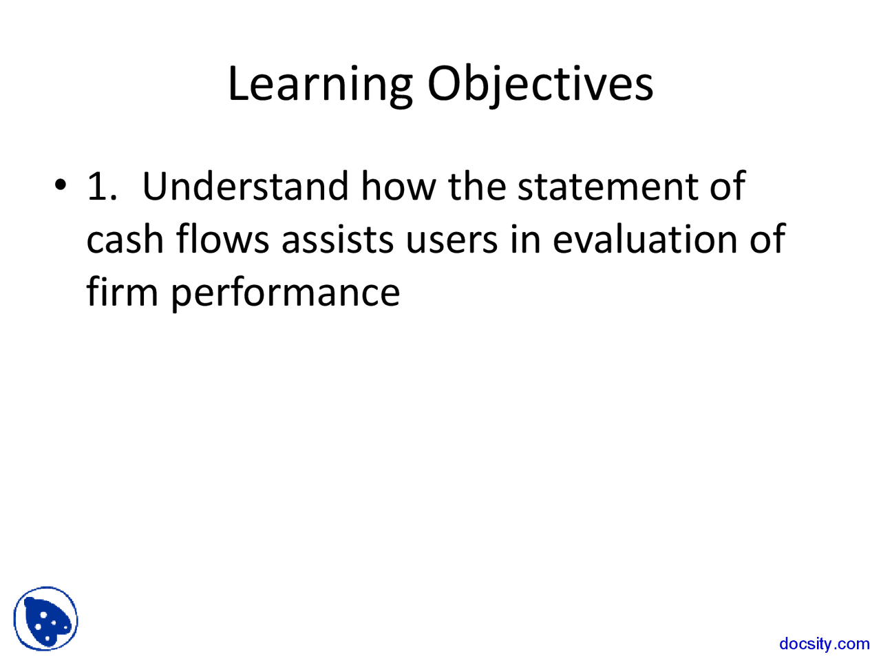 Cash Flows Intermediate Accounting Lecture Slides Slides
