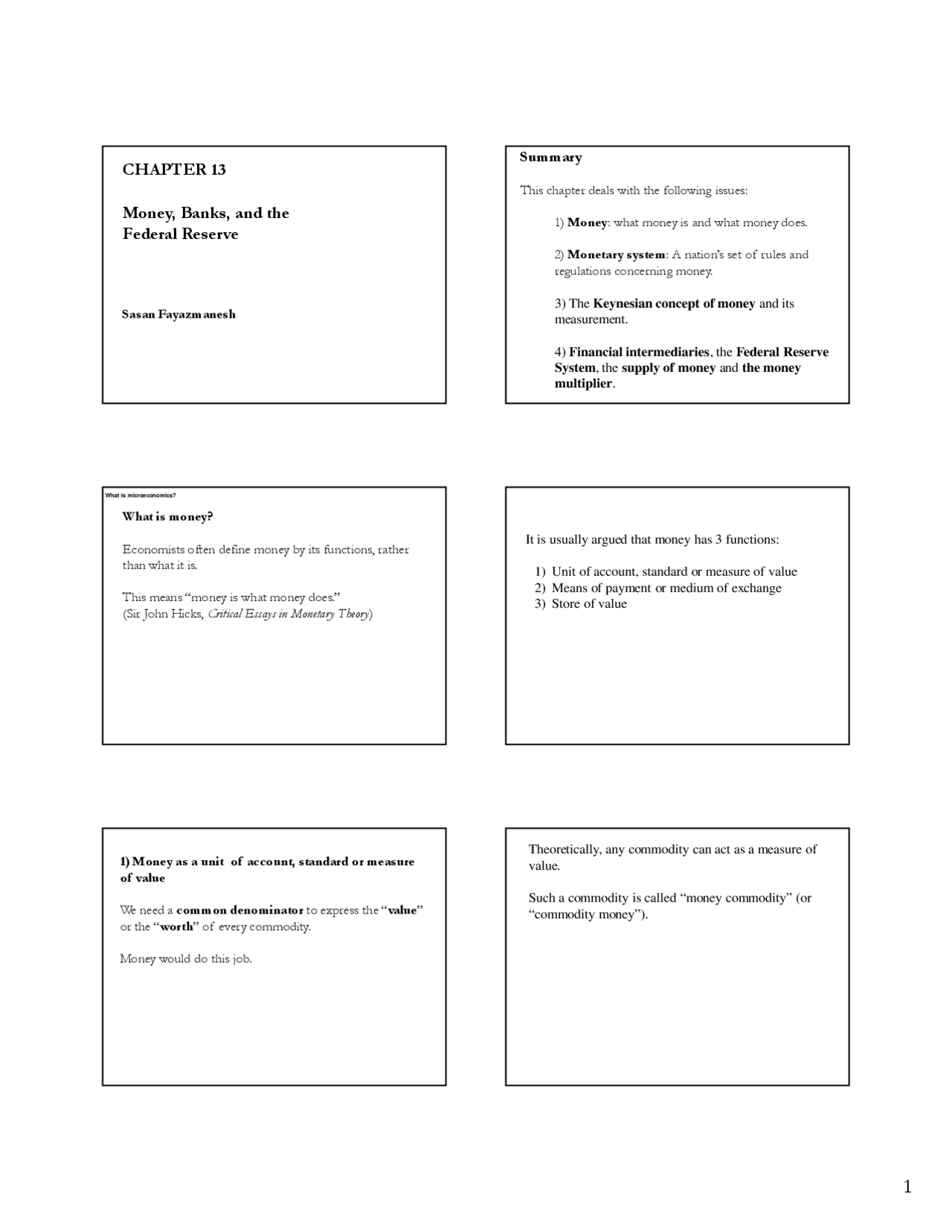 Federal Reserve Principles Of Macroeconomics Lecture Slides Docsity